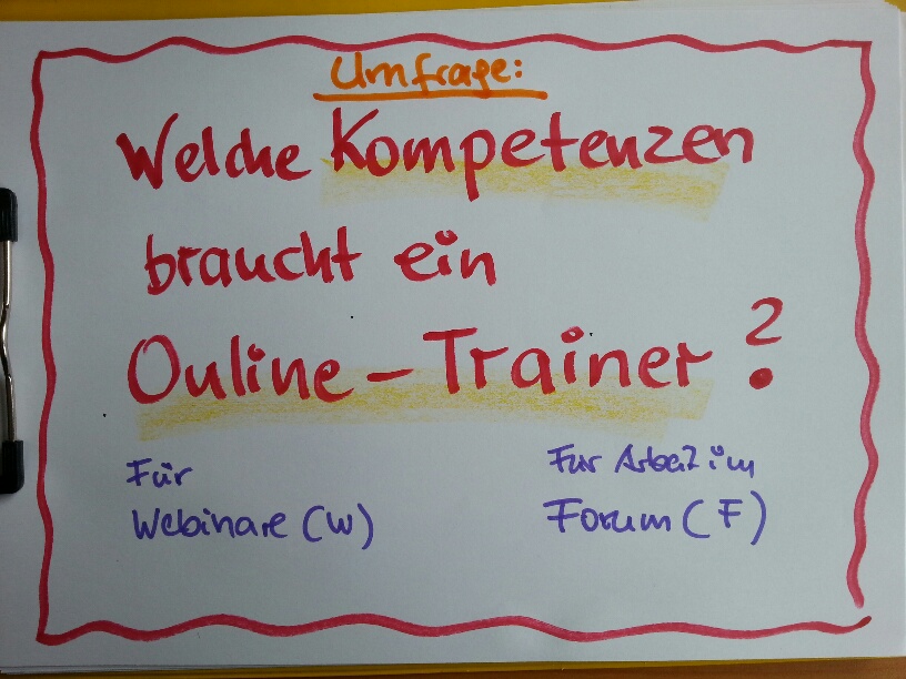 Welche Kompetenzen braucht ein Online-Trainer?